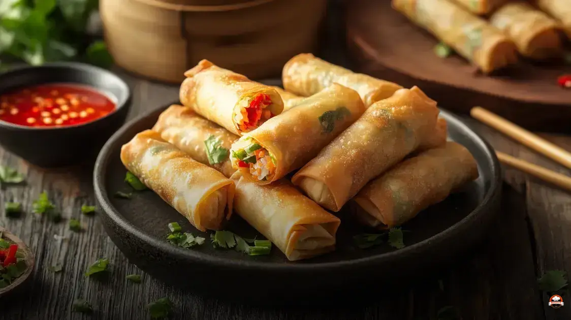receita rolinho primavera: saborosa e fácil de preparar!