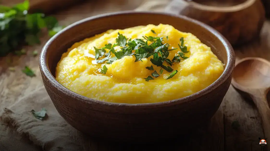 receita polenta cremosa que vai surpreender seu paladar